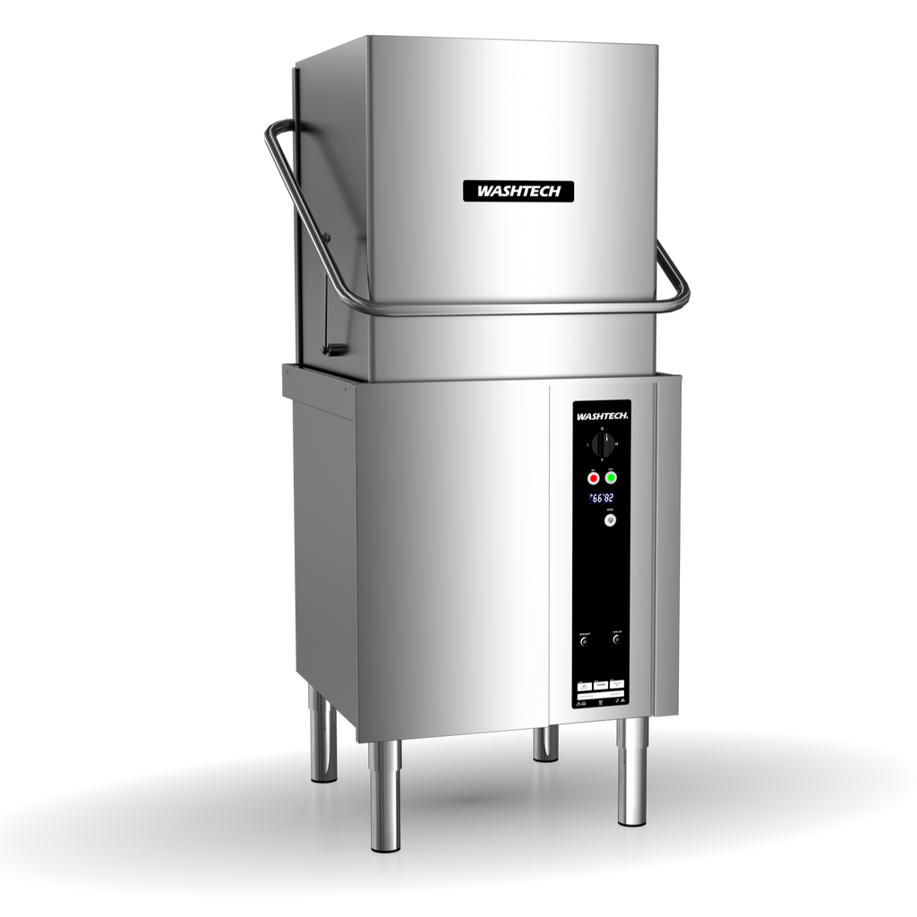 Washtech XP Pass Through Dishwasher, Full size Economy, 15A, 2 min cyc ...