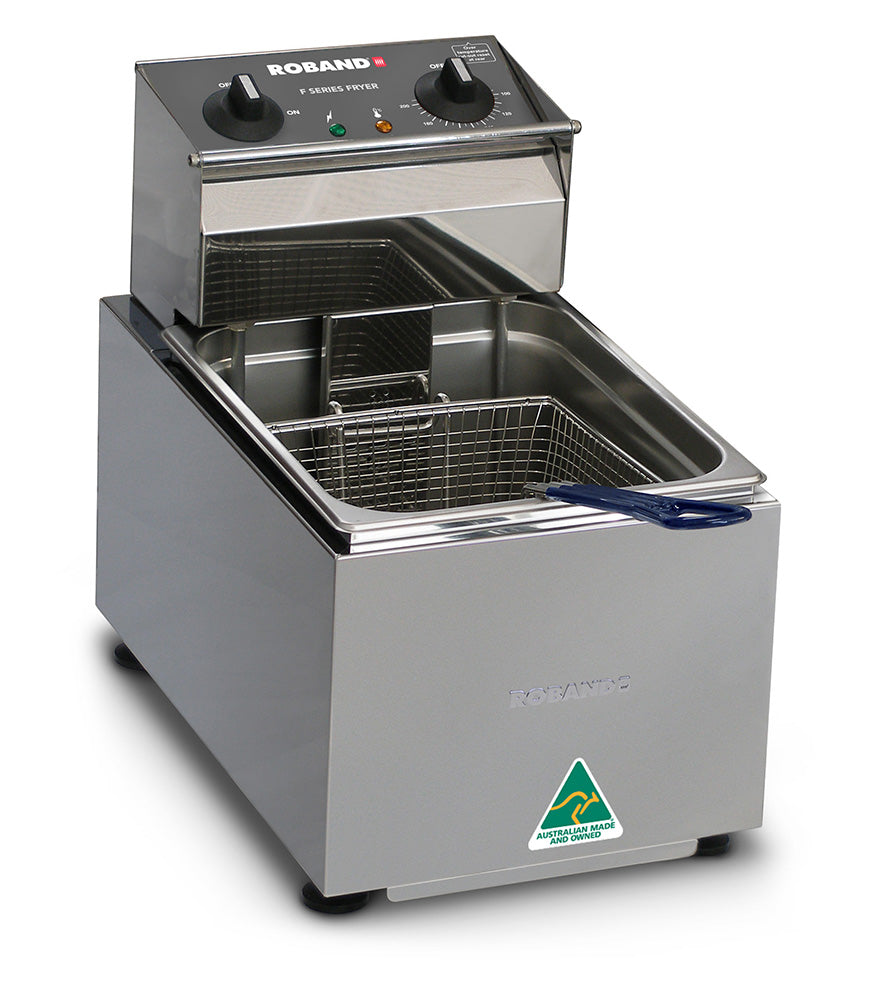 Roband Countertop Fryer Single Pan 8L 15A– CE Catering Equipment