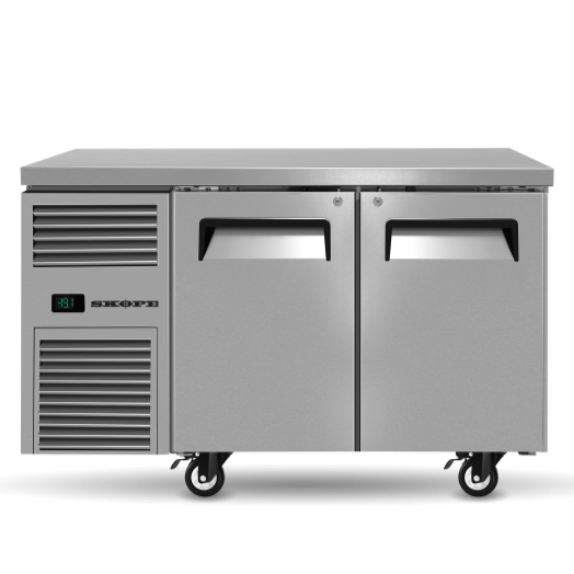 SKOPE Reflex Underbench freezer 2 solid doors, R290,Connect,1290 x700 ...